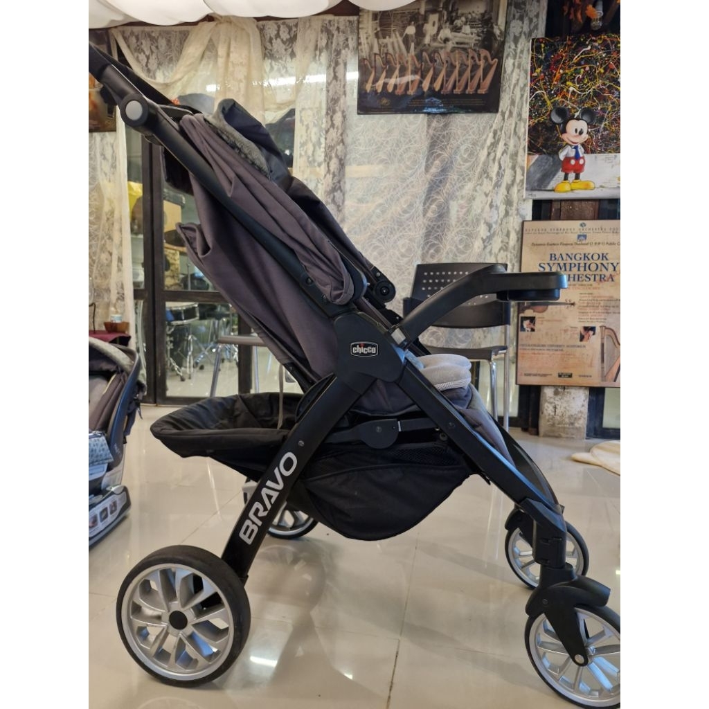 รถเข็นเด็ก Chicco Bravo LE 3in1 + keyfit carseat | Shopee Thailand
