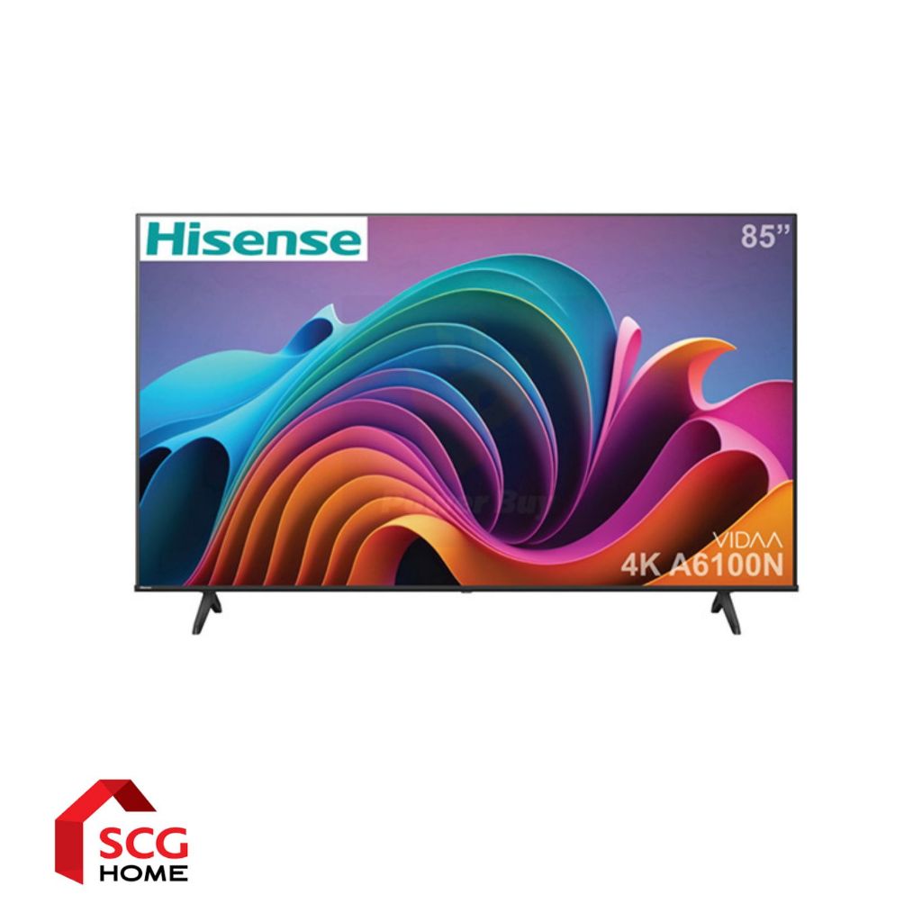 Hisense TV 85A6100N ทีวี 85 นิ้ว VIDAA UHD LED 4K สมาร์ททีวี รุ่น ...