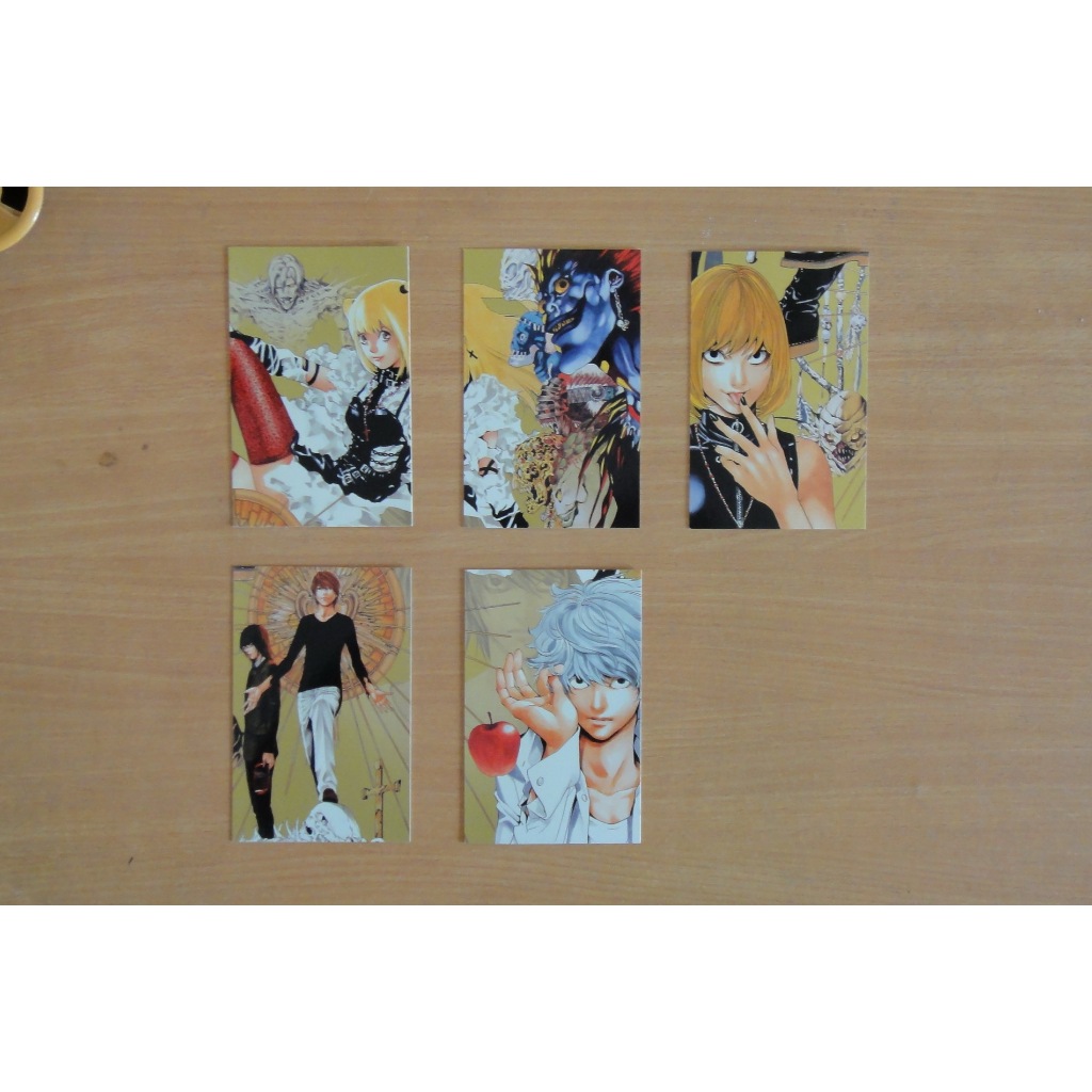 หนังสือการ์ตูน โปสการ์ดทอง Death Note Pocket Edition เดธโน๊ต เล่ม 3-7 ...