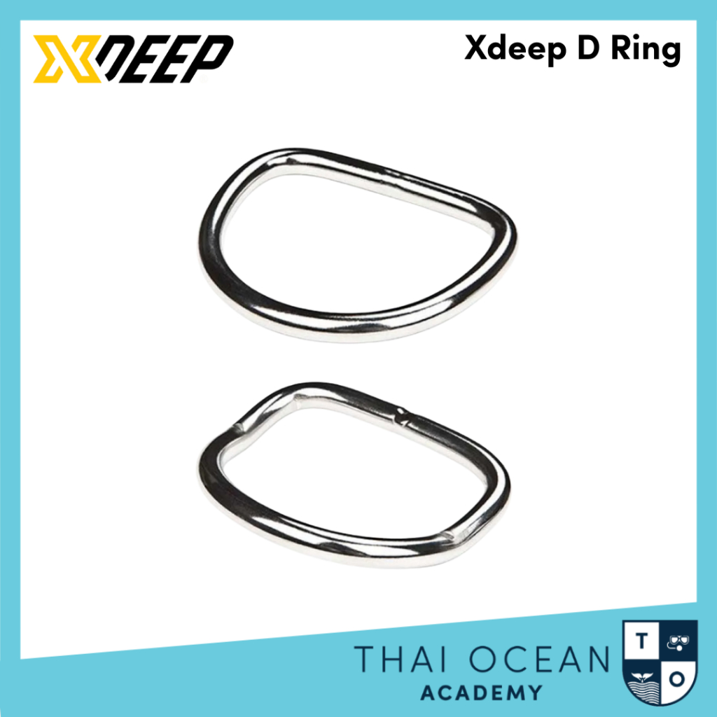 XDEEP D-ring (6 mm Thick) แสตนเลสสำหรับใช้กับ BCD | Shopee Thailand