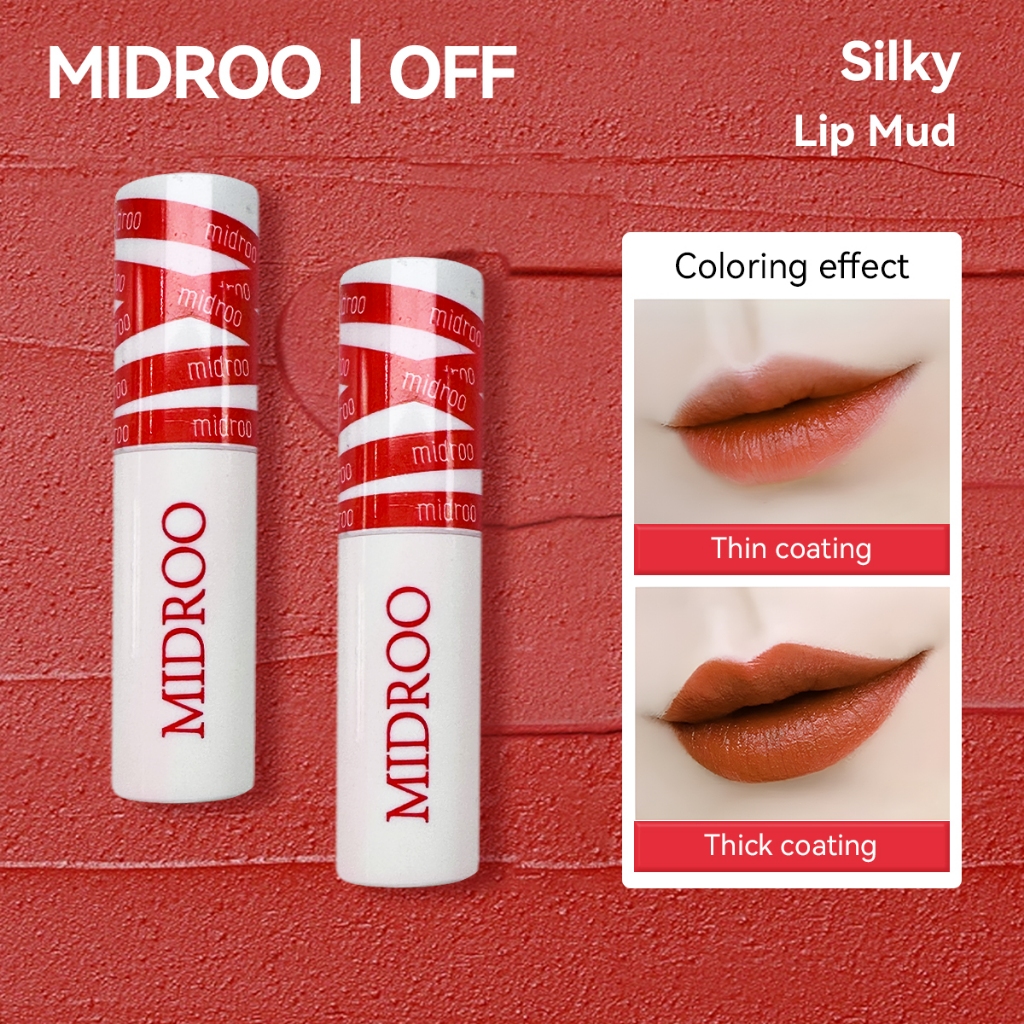 Midroo อุปกรณ์เลนส์ สีติดทนนาน ไม่ต้องแต่งหน้า ให้ผิวดูกระจ่างใส สีแดง ...