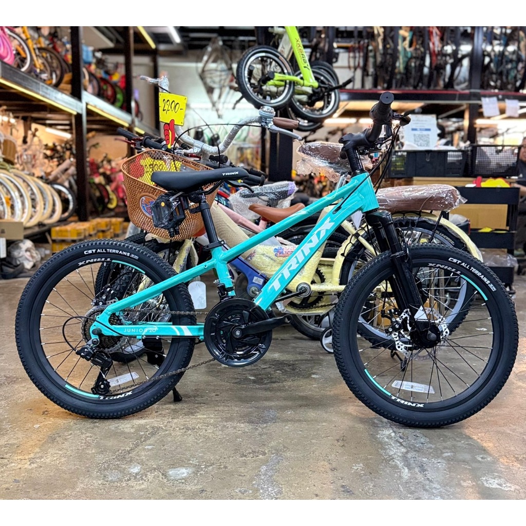 จักรยานเด็ก TRINX JUNIOR 2.0 ขนาด 20" 3x7 สปีด สเปกเต็มคัน เหมือนรุ่นผู้ใหญ่ | Shopee Thailand