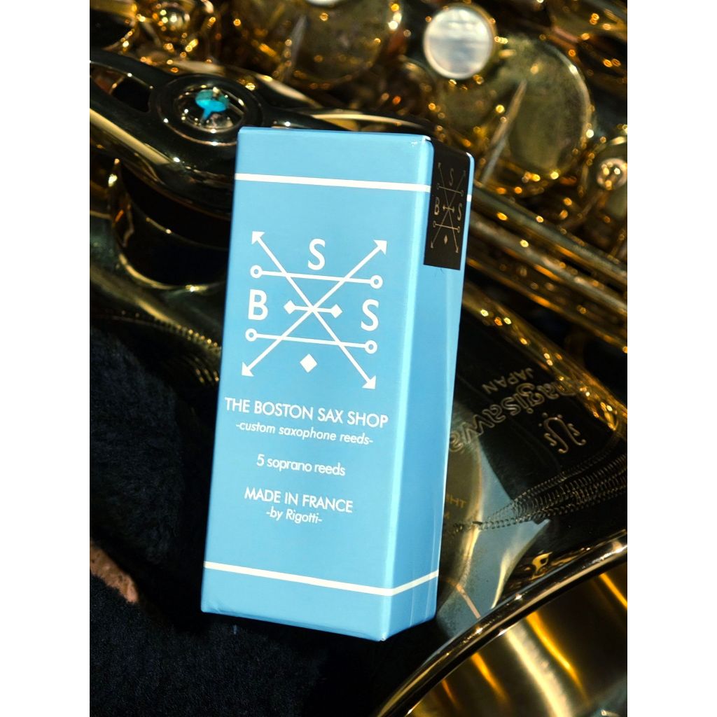 ลิ้นโซปราโนแซก/THE BOSTON SAX SHOP custom Soprano saxophone reeds Blue ...