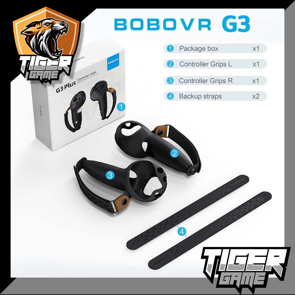 BOBOVR G3 Plus Controller Grips Cover for Quest 3 & 3S (BOBO VR G3 ...