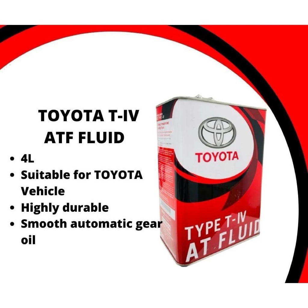 100% ORIGINAL Toyota ATF Type IV T-IV T IV T4 4L Automatic transmission Fluid 08886-81015 / ...
