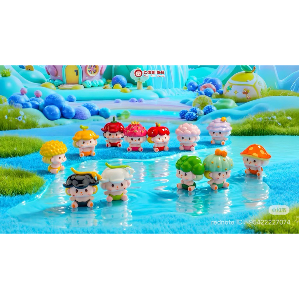 โมเดล มินิ : Han Dou Baby Fruit garden Series (ได้ 2 ตัว) | Shopee Thailand