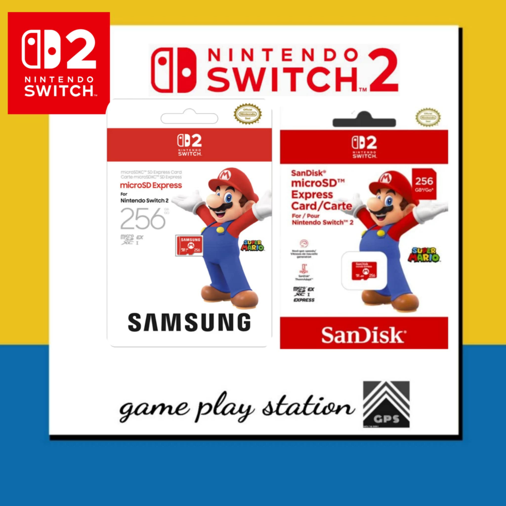 NS2 Nintendo Switch 2 memory micro SD Express Card ( 256 GB ) sandisk / samsung | Shopee Thailand