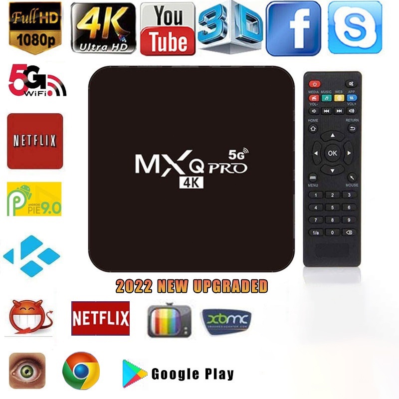 【Local shipment】 MXQ Android HD 4K TV Box + I8 mini Keyboard MXQ Smart ...