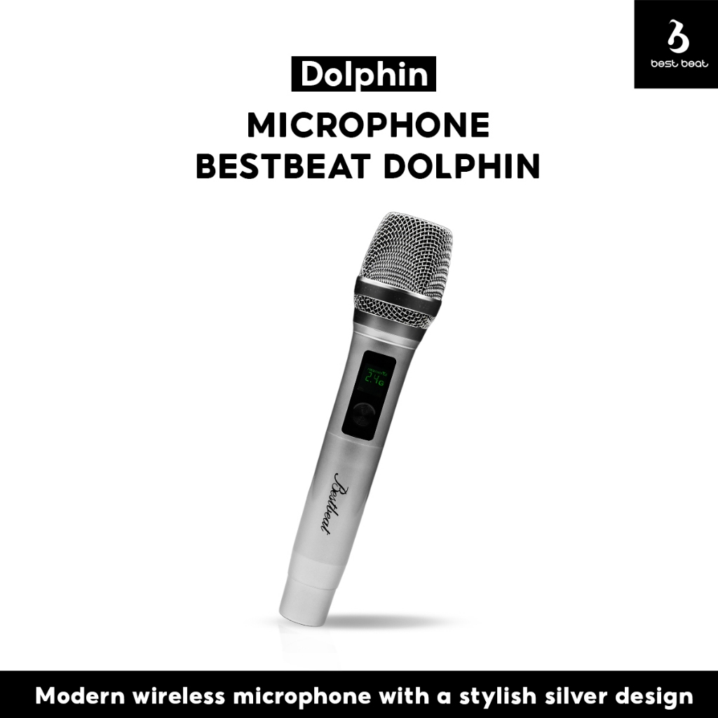 Bestbeat Dolphin ไมโครโฟนไร้สาย ราคาถูก ร้องเพลงเพราะ ไมค์ช่วยเสียงดี ...