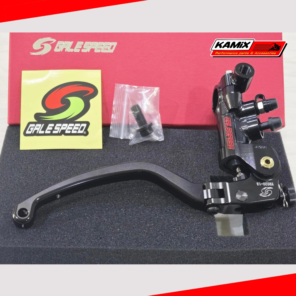 ปั๊มเบรค Gale Speed Master Cylinder Brake VRE Red Logo โลโก้แดง หมุดทอง ...