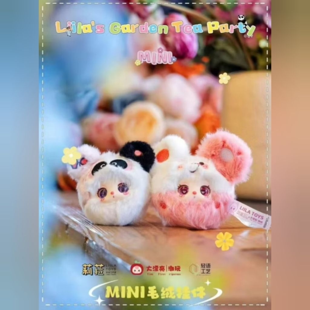 🎉 พร้อมส่ง 🎉 พวกกุญแจห้อยกระเป๋า Liila garden mini แท้ ไลลา ดอกไม้ ...