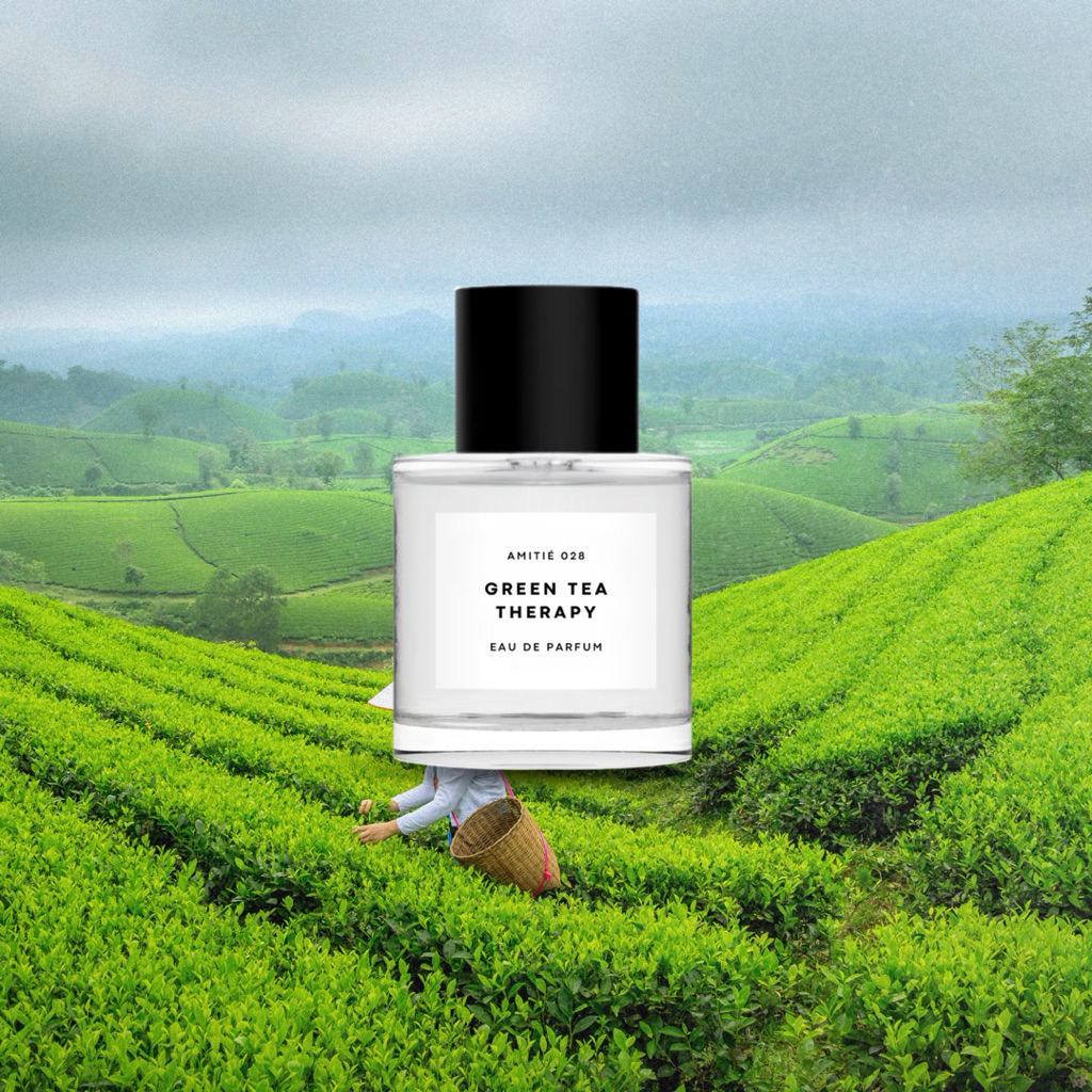AMITIÉ 028 GREEN TEA THERAPY (EDP) #ปรับโทนกลิ่นใหม่ | Shopee Thailand