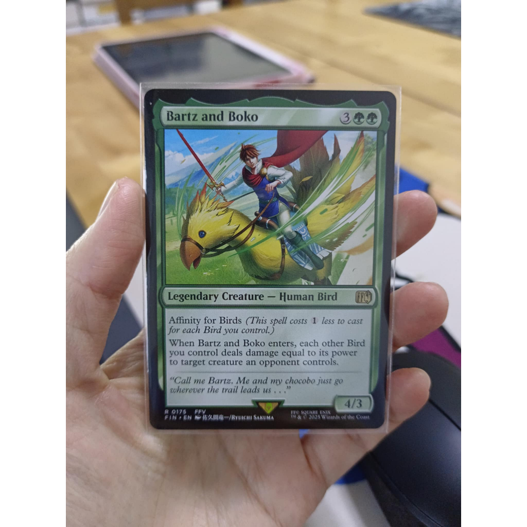 [MTG] Bartz and Boko Final Fantasy [Rare] | Shopee Thailand