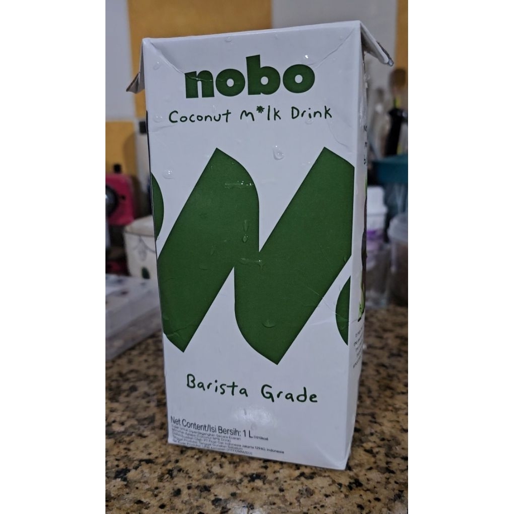 Nobo Coconut Milk Barista Grade น้ำนมมะพร้าว บาริสต้า 1000ml.Exp 2026 ...