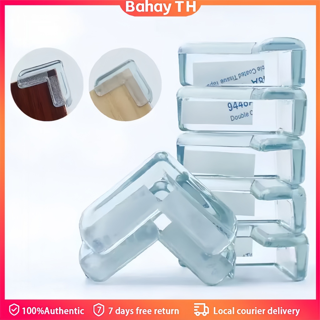 เด็กความปลอดภัยซิลิโคนตารางมุมเฟอร์นิเจอร์ขอบป้องกันโปร่งใสเด็ก Anti Collision EDGE Guards ...