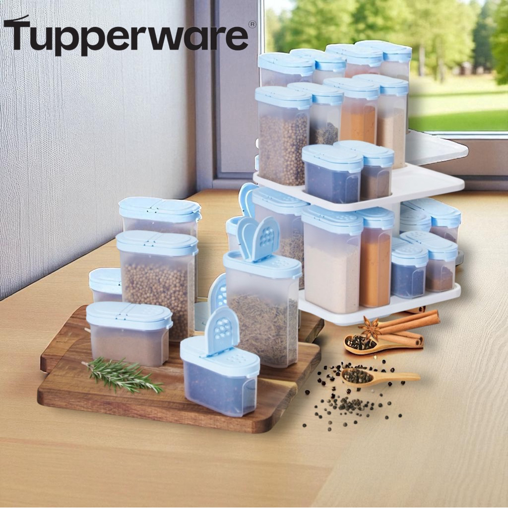 Tupperware รุ่น กล่องเครื่องปรุง Spice Saver Set (เลือกขนาด) | Shopee ...