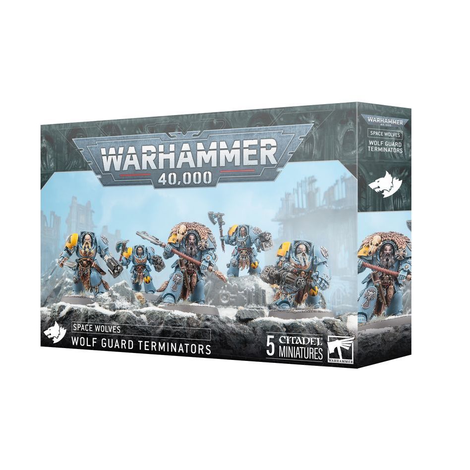 Warhammer 40k : Space Wolves : Wolf Guard Terminators | Shopee Thailand