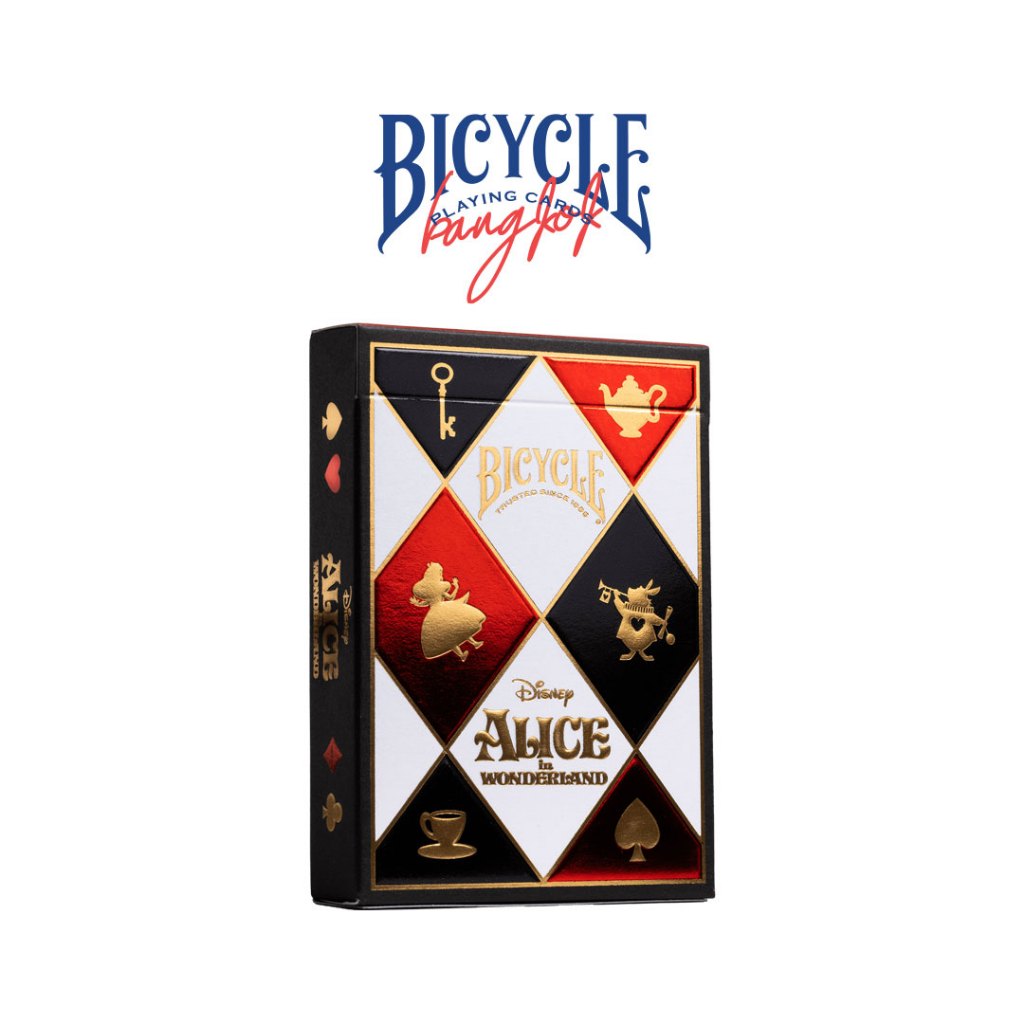 ไพ่ Bicycle Disney Alice in Wonderland (แท้) การ์ดสะสม | Shopee Thailand