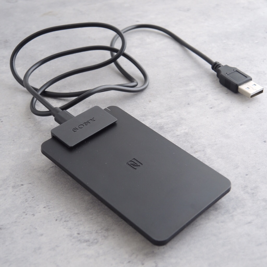 SONY >> RC-S300 NFC Contactless IC card Reader/Writer เครื่องอ่านการ์ด NFC เชื่อมต่อผ่าน USB มือ ...