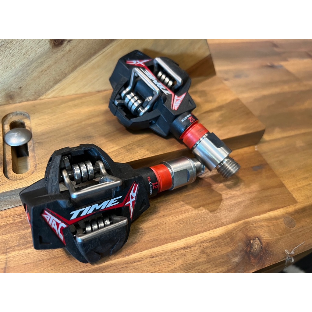 บันไดเสือภูเขา Time Atac XC12 Titan Carbon MTB Pedals ไม่มีกล่อง +20mm มือ2 | Shopee Thailand