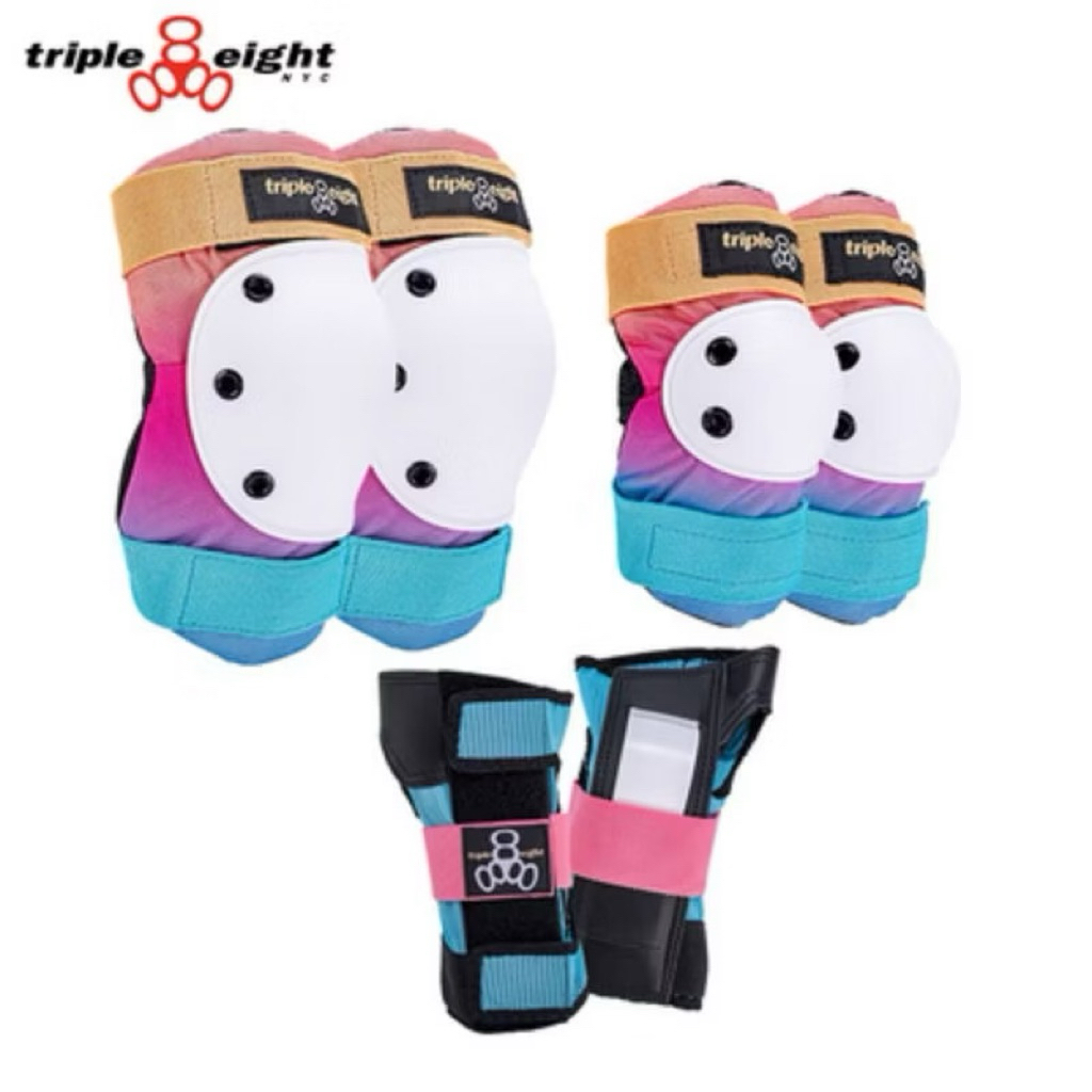 ถูกสุดของใหม่ของแท้ไซด์S triple eight 888 เซทสนับ สีsunset | Shopee ...
