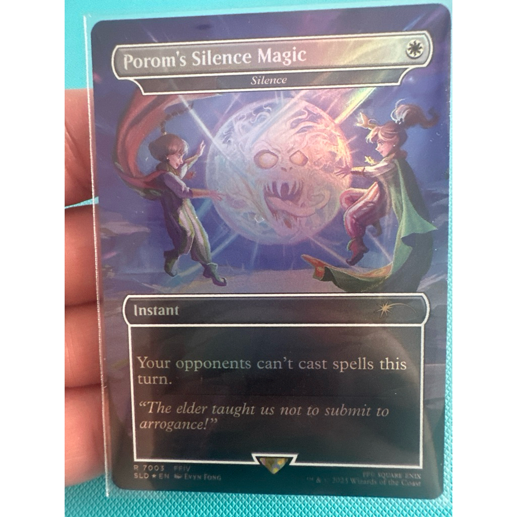 Silence (7003 - Porom's Silence Magic - Foil) การ์ด Magic athe ...