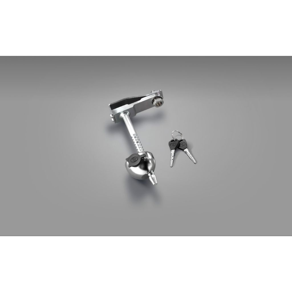 ล็อกยางอะไหล่ (แบบกุญแจ) Spare Wheel Lock (Pad) สินค้าใหม่ แท้ศูนย์ ...