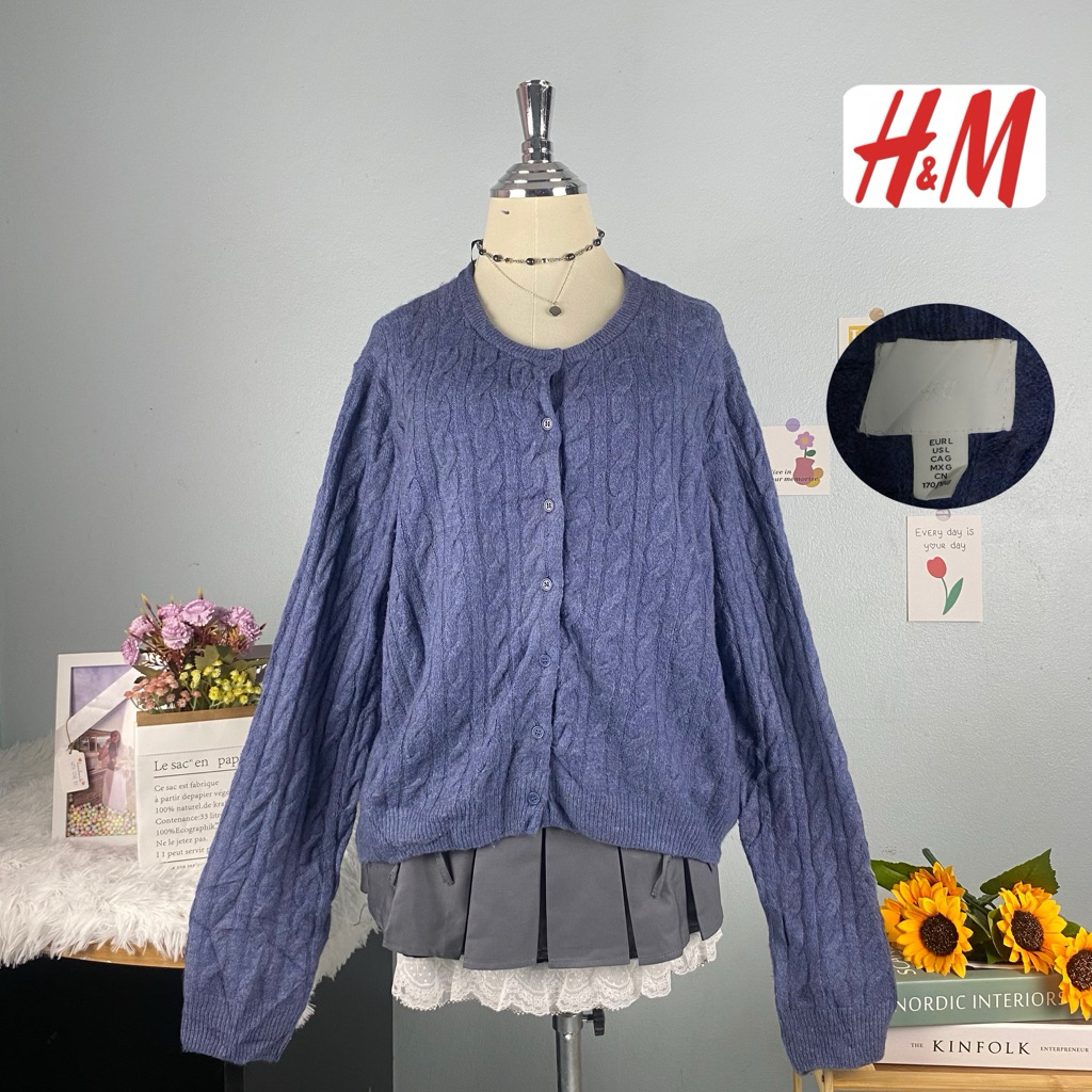 เสื้อคลุม คาร์ดิแกนมือสอง รวมแบรนด์ uniqlo Gu Gap H&M Zara | Shopee Thailand