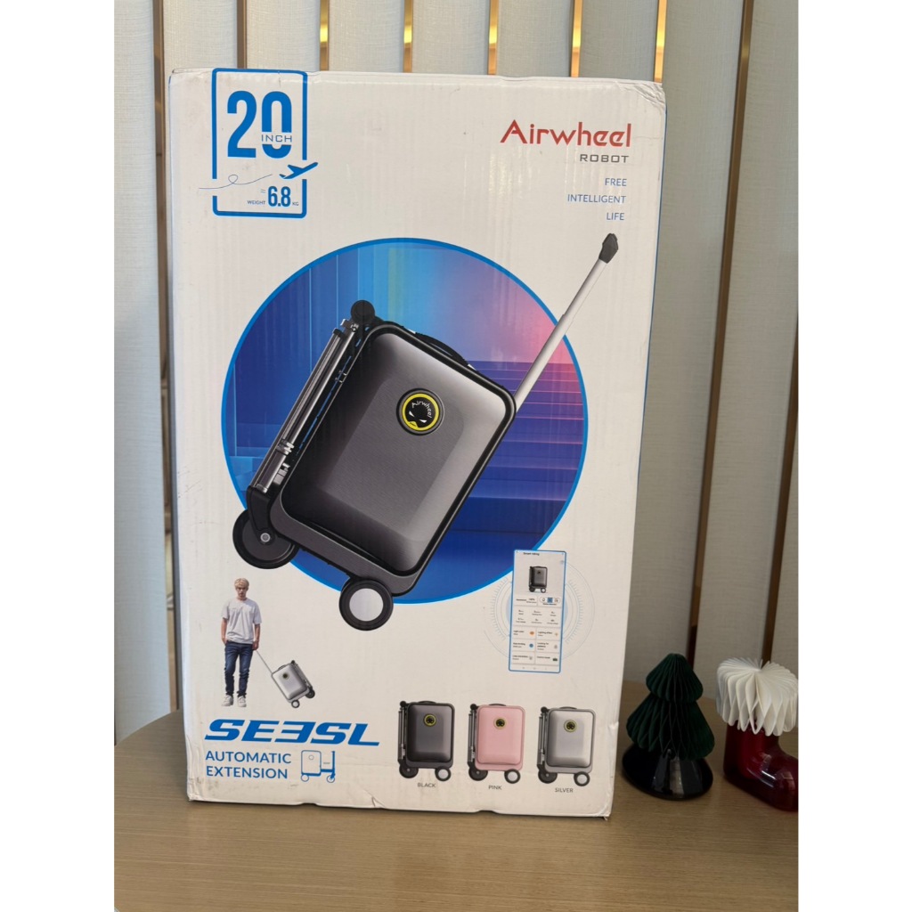 Airwheel SE3SL กระเป๋าเดินทาง ไฟฟ้า นั่งขับได้ รุ่นใหม่ (20 นิ้ว) ประกันสูงสุด 1 ปี | Shopee ...