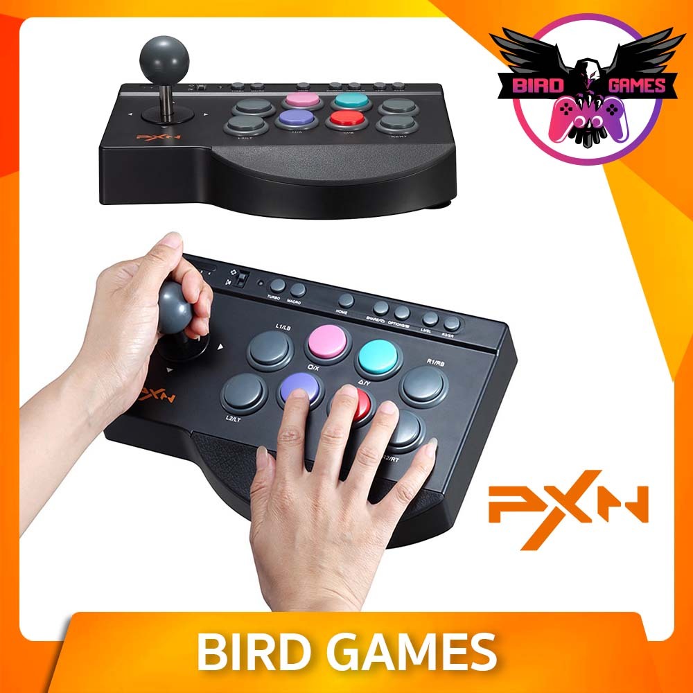 Arcade Stick PXN-0082 8-Button Gaming Fighting Joystick for PS3/PS4 ...