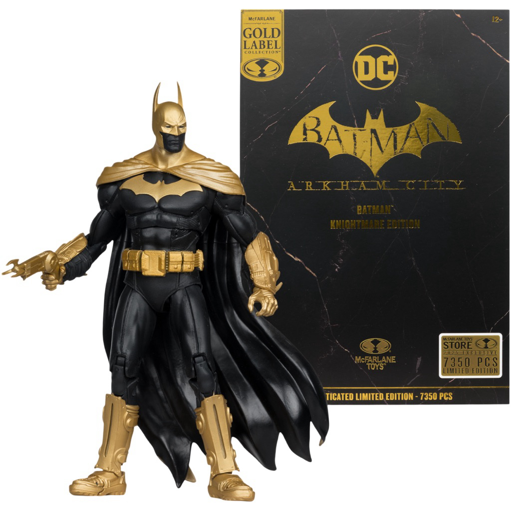 Mcfarlane Batman Arkham City Knightmare Edition | Shopee Thailand