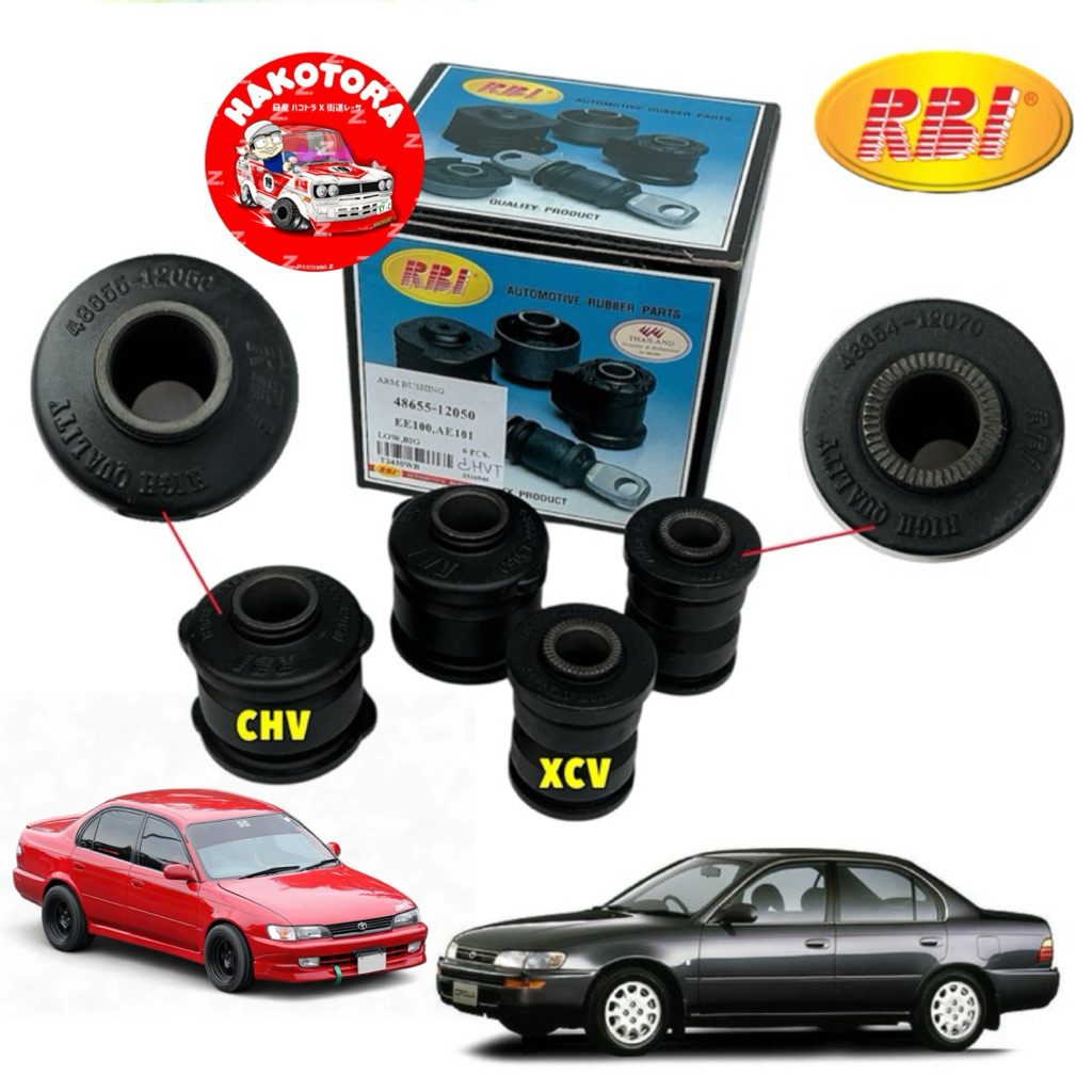 บูชปีกนก ยี่ห้อ RBI Toyota AE101 EE100 AE100 / 48654-12070 / 48655 ...