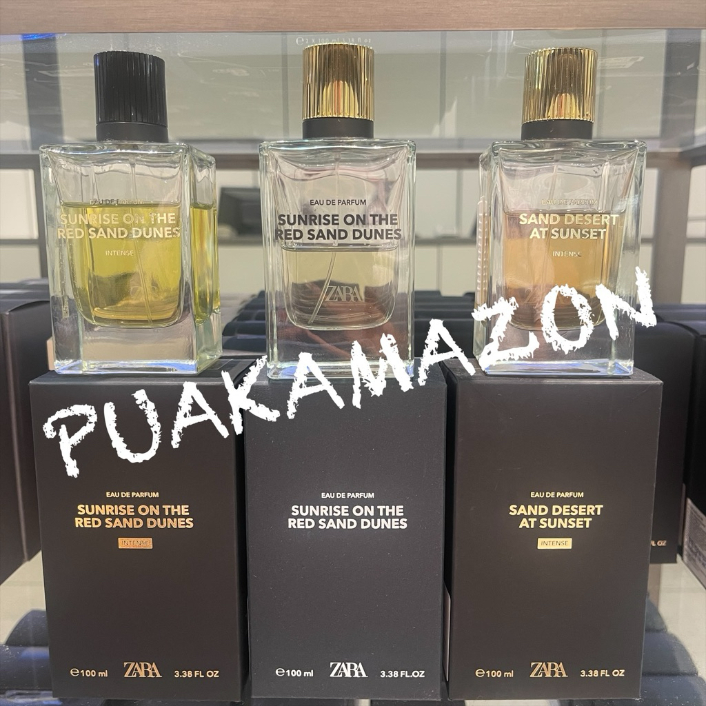zara น้ำหอมซาร่า sunrise on the red sand dunes edp / sand desert at ...