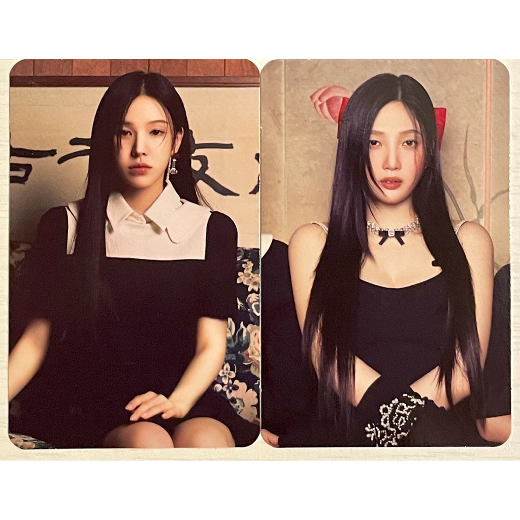 โฟโต้การ์ด Red Velvet เวนดี้ จอย Chill Kill Random Trading Card ...