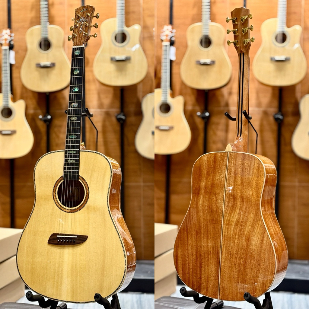 กีต้าร์โปร่ง Most M-202 all solid สเปคไม้แท้ทั้งตัว | Shopee Thailand