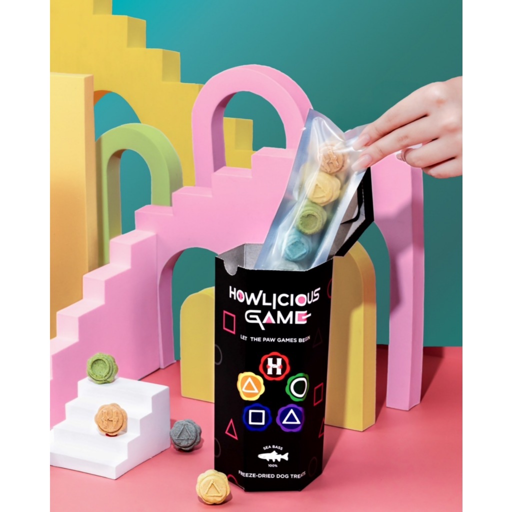 Howlicious Game Freeze Dried Seabassขนมสำหรับน้องหมา | Shopee Thailand