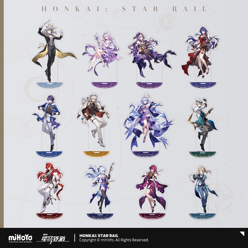 [ พร้อมส่ง / Official ] Honkai : Star Rail LIVE Series - Standee ฮงไค ...