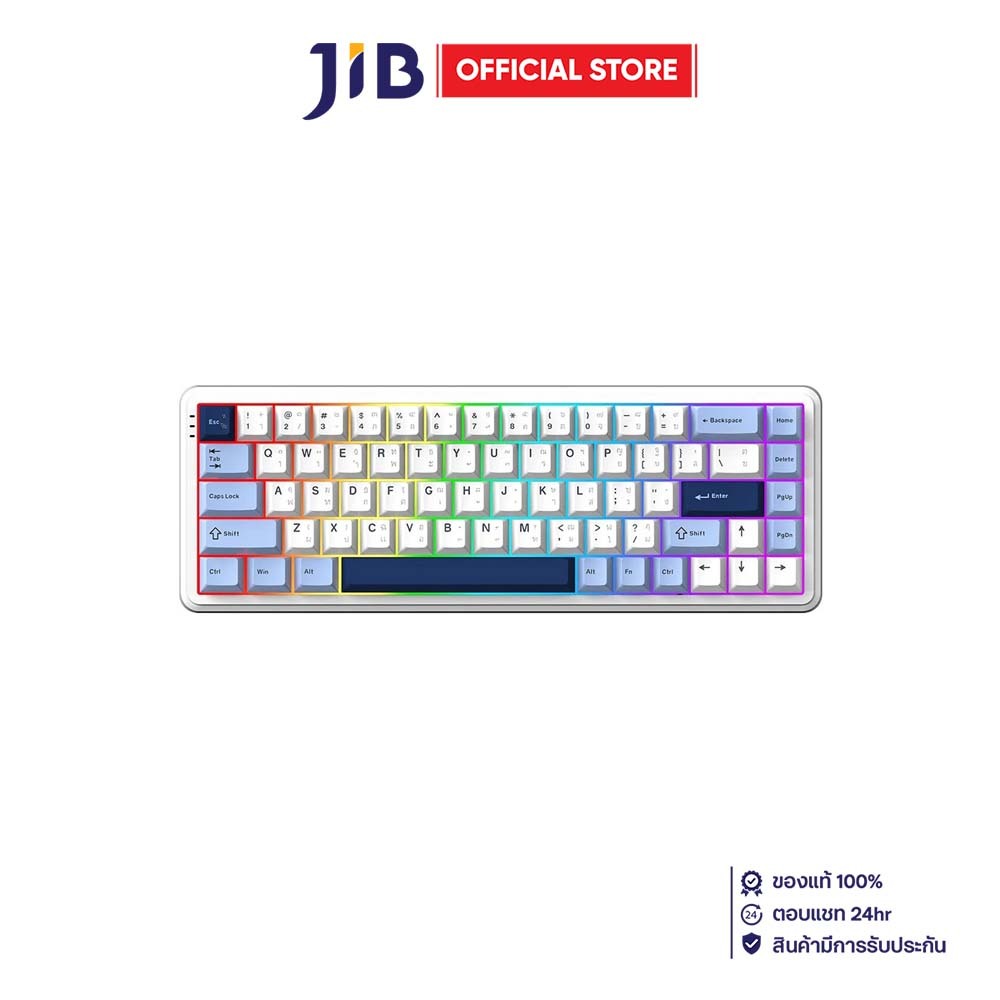 WIRELESS KEYBOARD (คีย์บอร์ดไร้สาย) AJAZZ AK680 MAX (8+1K) MAGNETIC ...