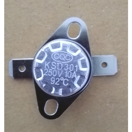 Bimetal Thermostat KSD301 250V 10A สวิทช์ควบคุมความร้อน 92°C,155°C,170°C | Shopee Thailand