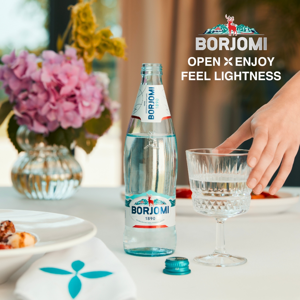 Borjomi Natural Mineral Sparkling Water from Georgia – Premium Georgian ...