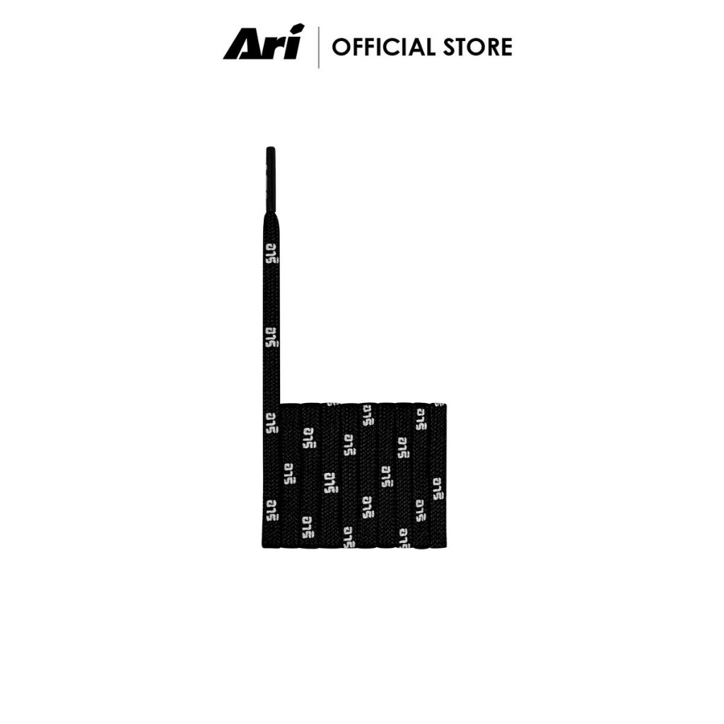 ARI THAI LETTERS SHOELACES - BLACK เชือกรองเท้า อาริ THAI LETTERS สีดำ ...