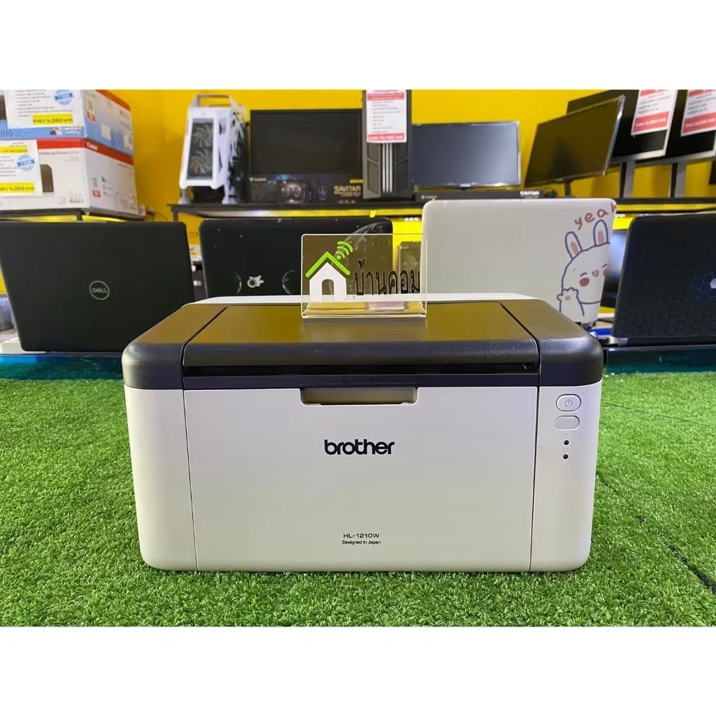ปริ้นเตอร์เลเซอร์ Brother HL-1210W (Wifi) + HL1110 มือสองพร้อมใช้งาน ...