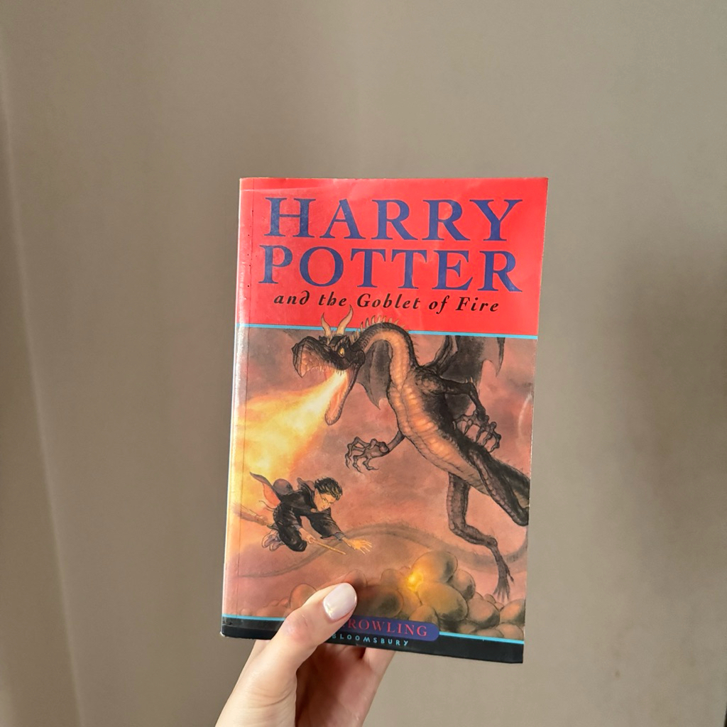 Harry Potter - Globet of Fire แฮร์รี่พอตเตอร์กับถ้วยอัคนี ภาค 4 หนังสือ ...