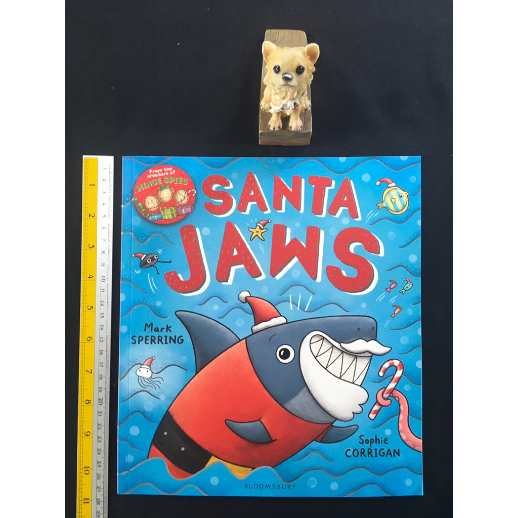 Santa Jaws By Mark Sperring หนังสือเด็กภาษาอังกฤษปกอ่อน (Pre-owned ...