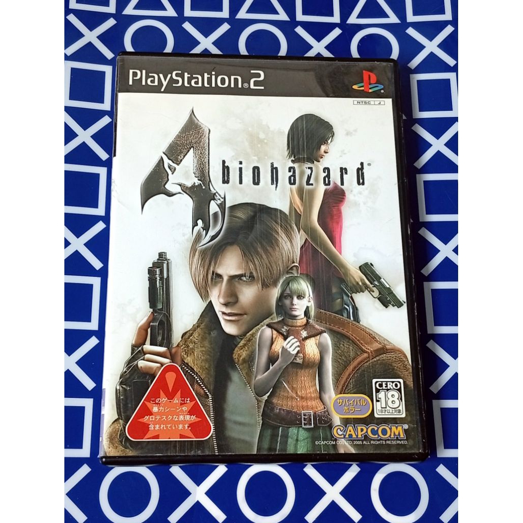 [PS2]แผ่นแท้ Bio Hazard 4 バイオハザード 4/Resident Evil 4 (Japan Version ...