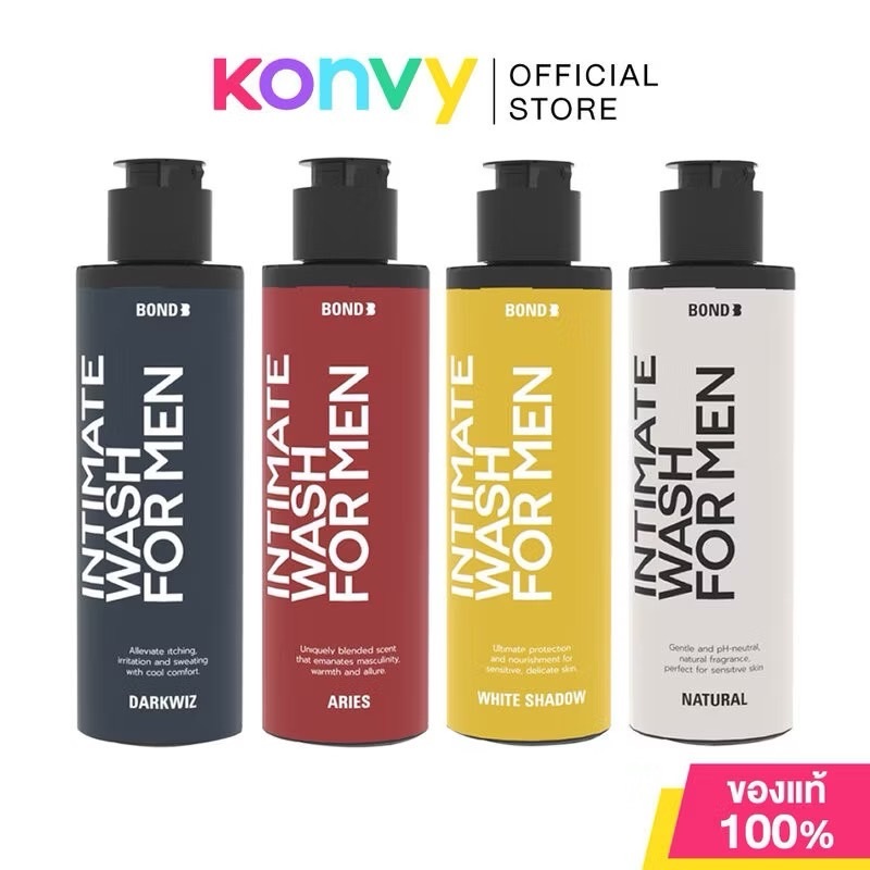 Bond Men's Intimate Wash 130 ml. | Shopee Thailand