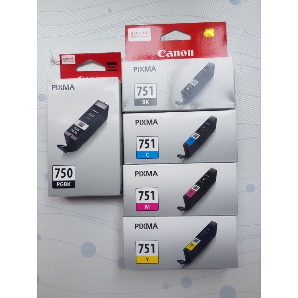 Canon PIXMA 750 - 751 ของแท้ใหม่ 100% มีรับประกัน | Shopee Thailand