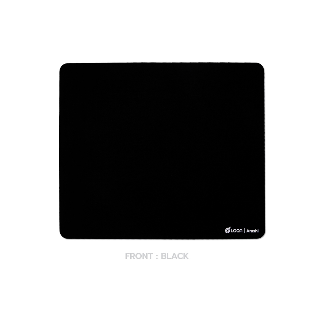 LOGA GAMING MOUSEPAD E-SPORT ARASHI BLACK SIZE 49X42 CM(GMP-000492 ...