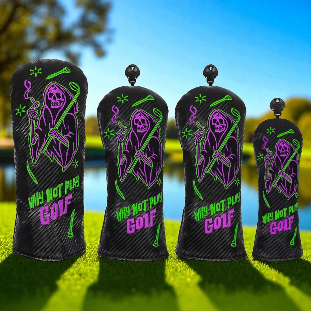 Grim Reaper Ghost Grip – WHY NOT PLAY GOLF Limited Edition Headcover ...