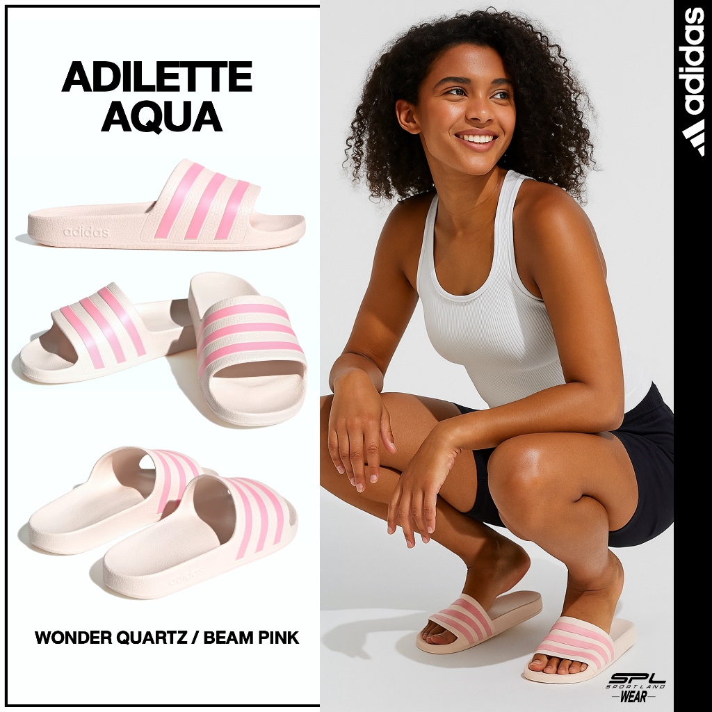 Adidas รองเท้าแตะ รองเท้าแฟชั่น Adilette Aqua HP9394 (800) | Shopee ...